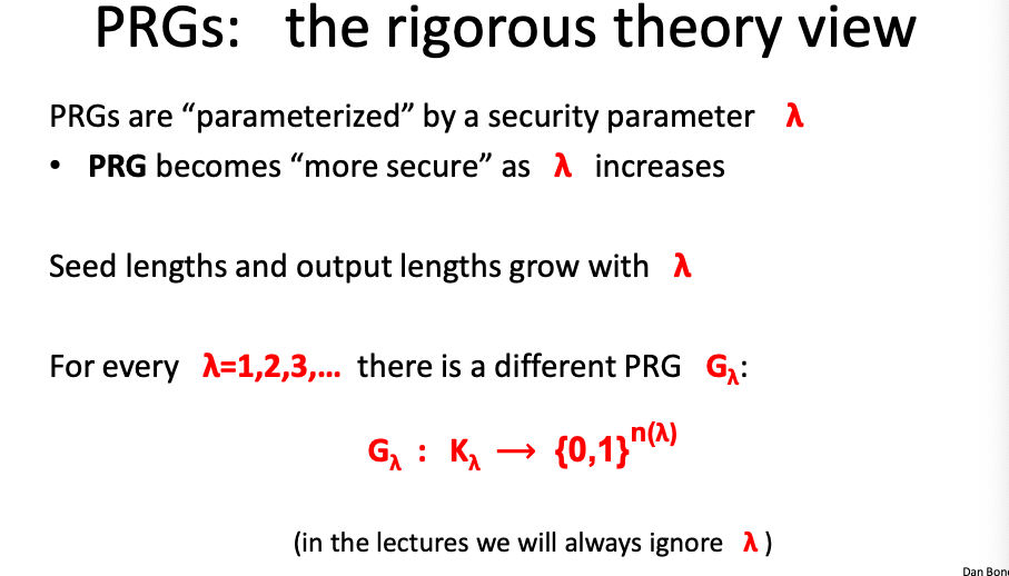 Dan Boneh Cryptography I Week1